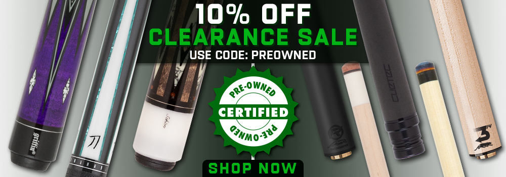 Pool Cues and Billiard Supplies at PoolDawg.com