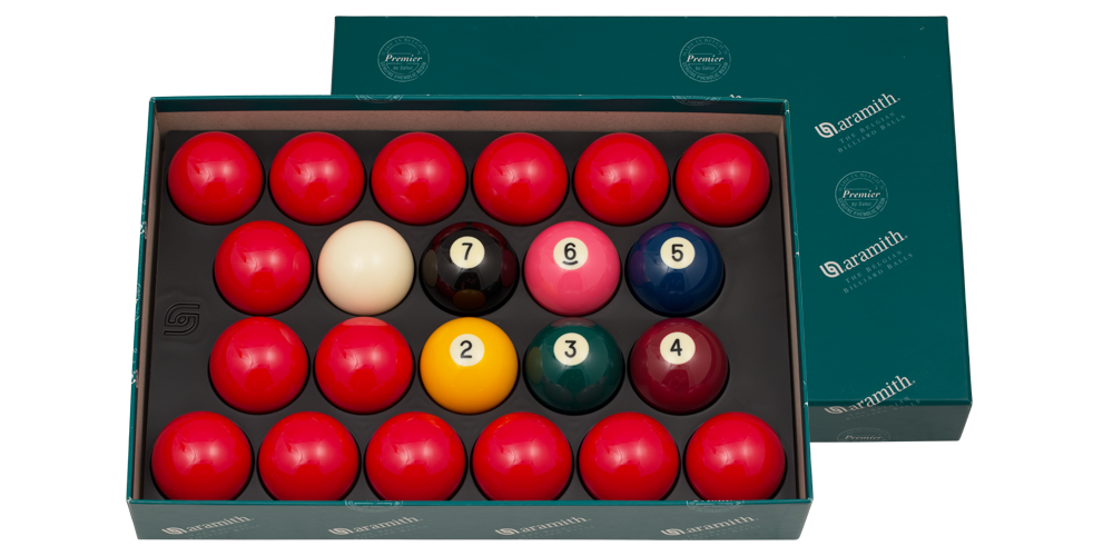 Aramith Premier 2.125 Numbered Snooker Ball Set