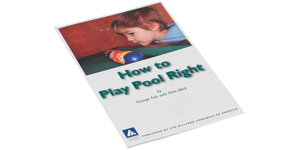 How to Play Pool Right Booklet