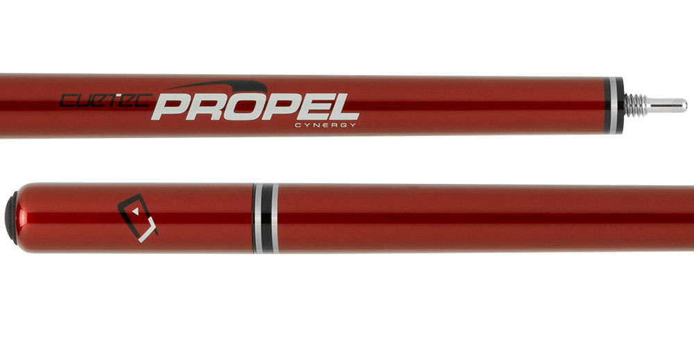 Cynergy Propel Jump Cue Ruby Red | Cuetec 13-947 Carbon Fiber Jump Cue ...