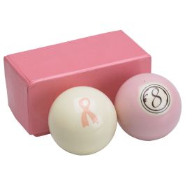 Breast Cancer Awareness Pool Balls