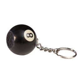 8 Ball Key Chain with Scuffer