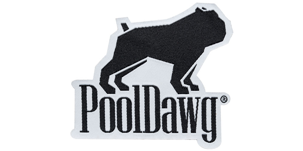 PoolDawg Black Sticker Patch - Easy peal and stick Patches for your ...