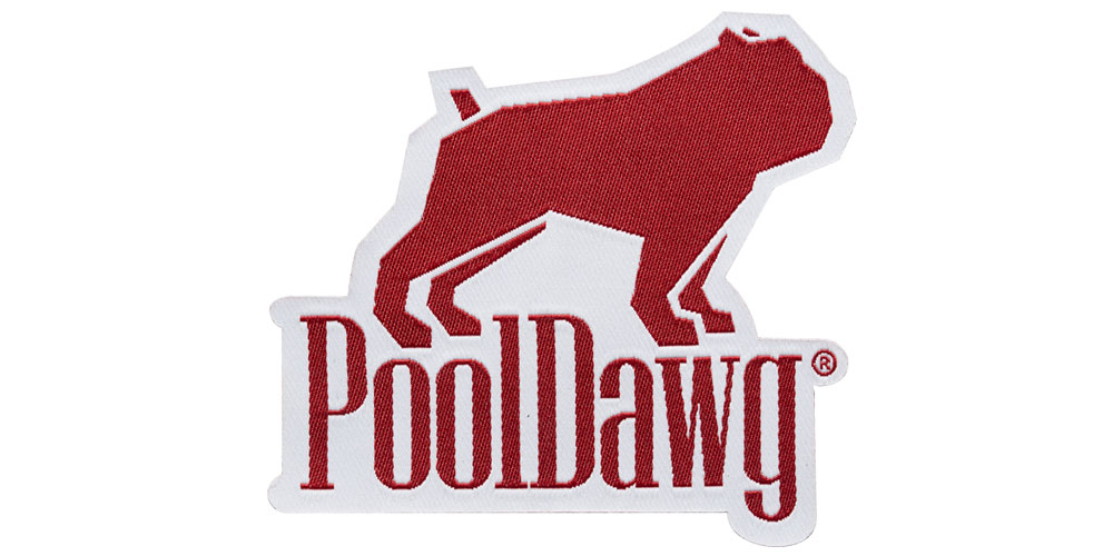 PoolDawg Red Sticker Patch - Easy peal and stick Patches for your case ...