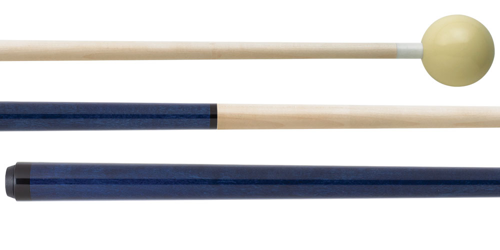 Blue Junior Cue with Ball Attached