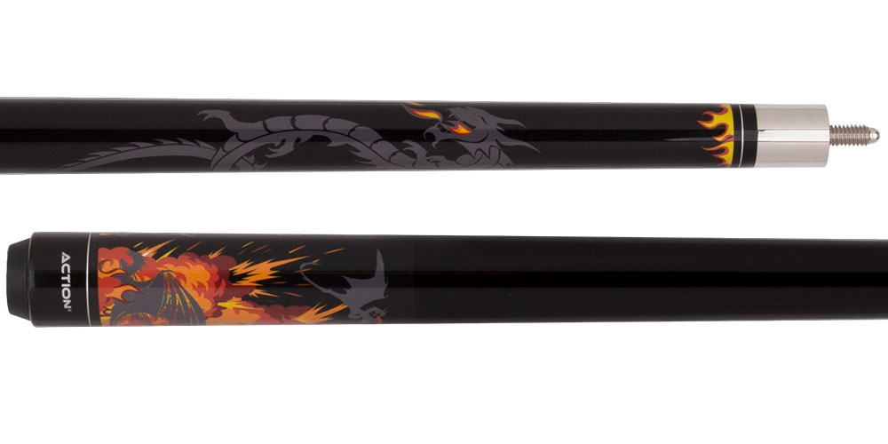 Action Junior-Dragons 48" | Action Pool Cues | Pooldawg.com