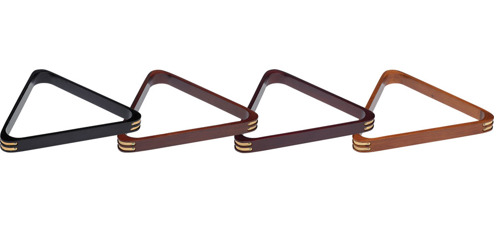 8 Ball Rack with Brass Corners