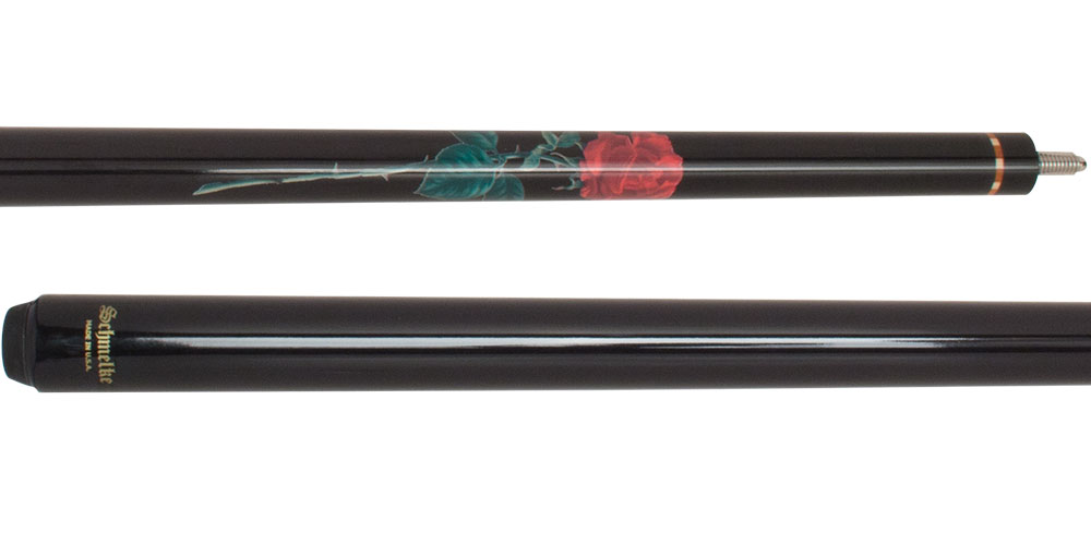 Schmelke Custom Cues | Schmelke Red Rose | Schmelke Pool Cue