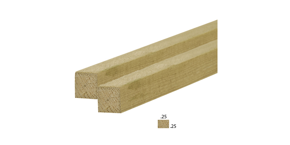 Wood Feather Stripping (Set of 6)